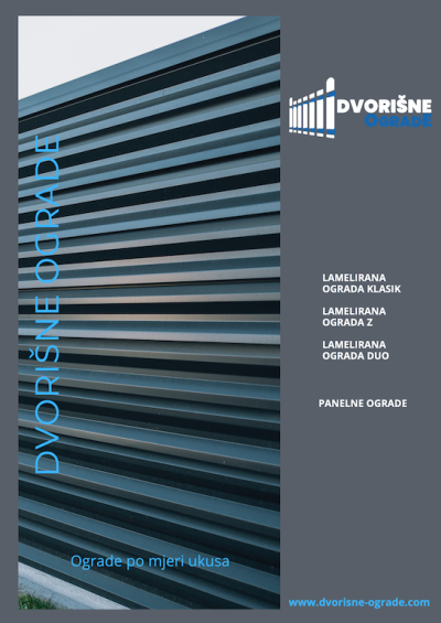3D panelne ograde - Dvorišne ograde